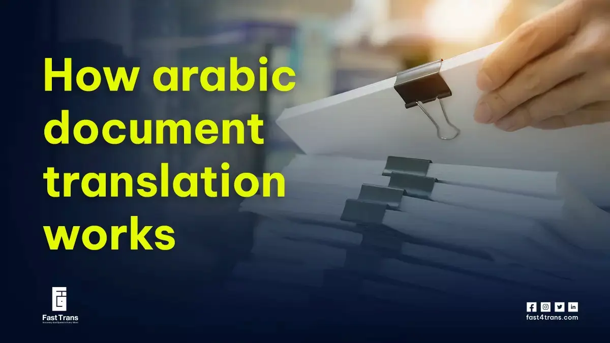What Is Arabic Document Translation And How It Works