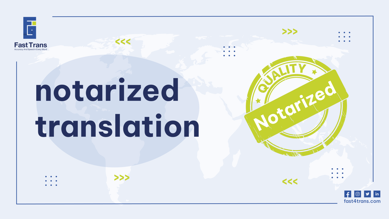 Arabic Notarized Translation: What You Need To Know